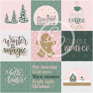 Winter Ios App Icons Bundle, Icons, Customization, Homescreen, Iphone ...