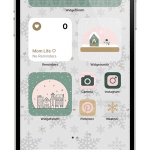 Winter Ios App Icons Bundle, Icons, Customization, Homescreen, Iphone ...