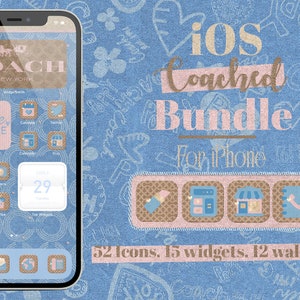 Coached App Icon Bundle Screen Customization - Etsy