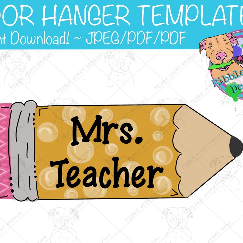 Pencil Door Hanger - Etsy