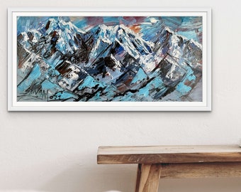 Mount Everest - Etsy