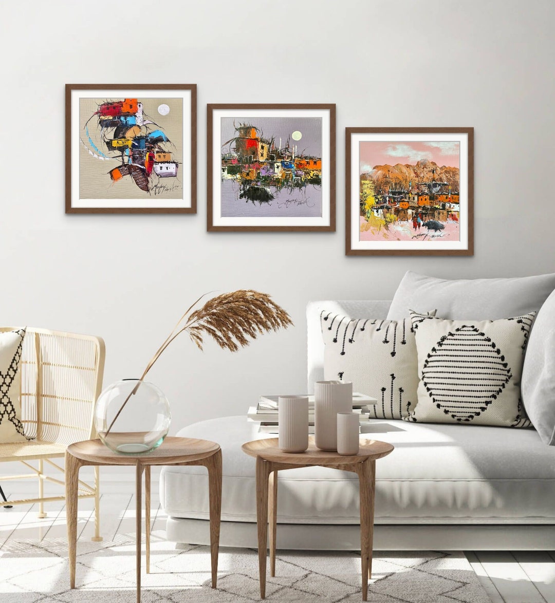 Exclusive Mustang Nepal Wall Art, Nepalese Culture Wall Decor ...
