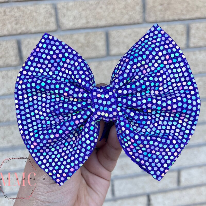 Mini Sequin Bow - Etsy