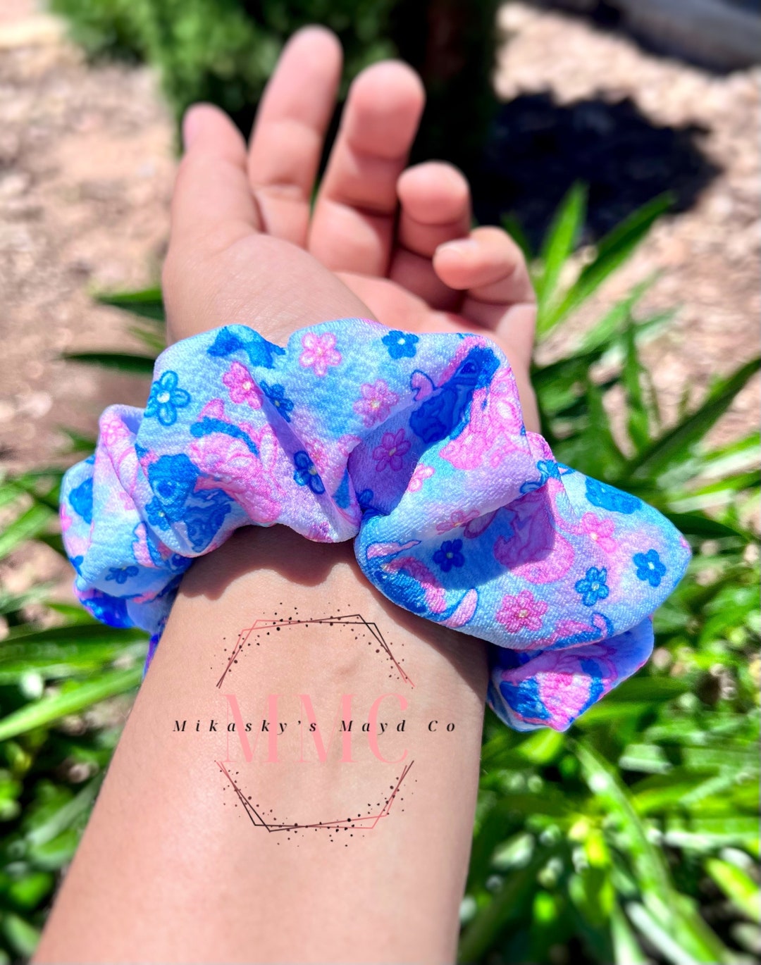 Stitch Scrunchie, Stitch Hair Accessories, Scrunchies for Hair ...