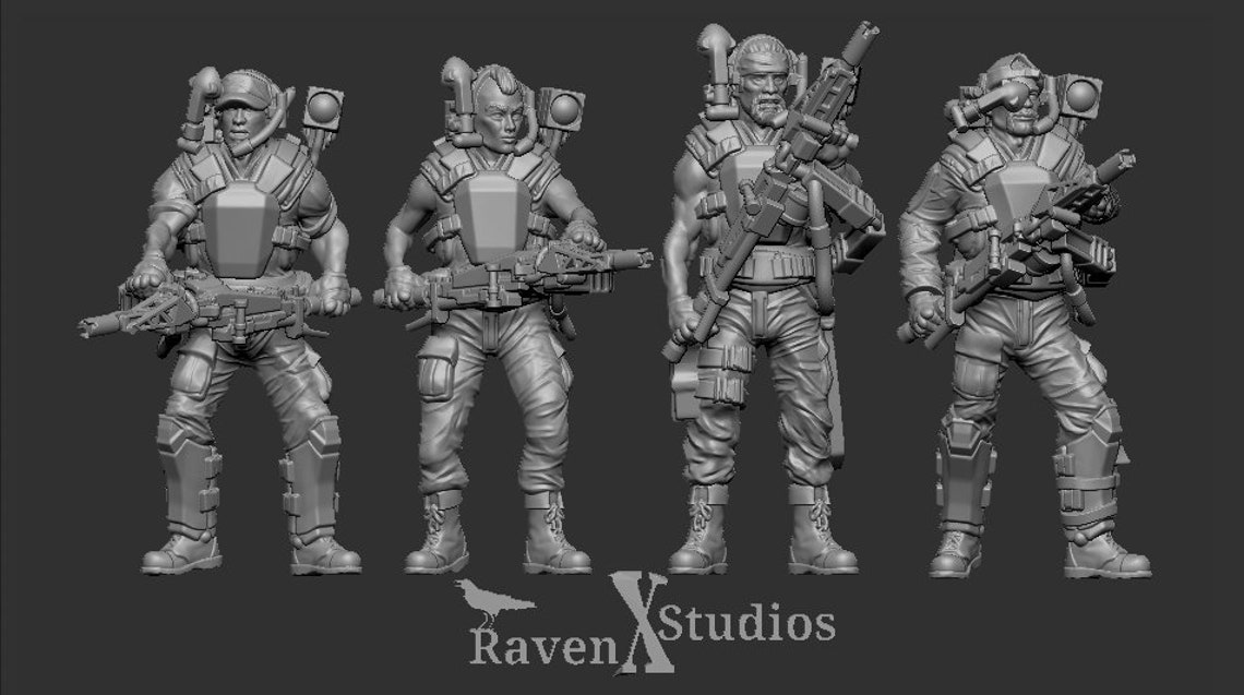 Aliens Colonial Marines Smartgunner Bundle 1 by RavenX | Etsy
