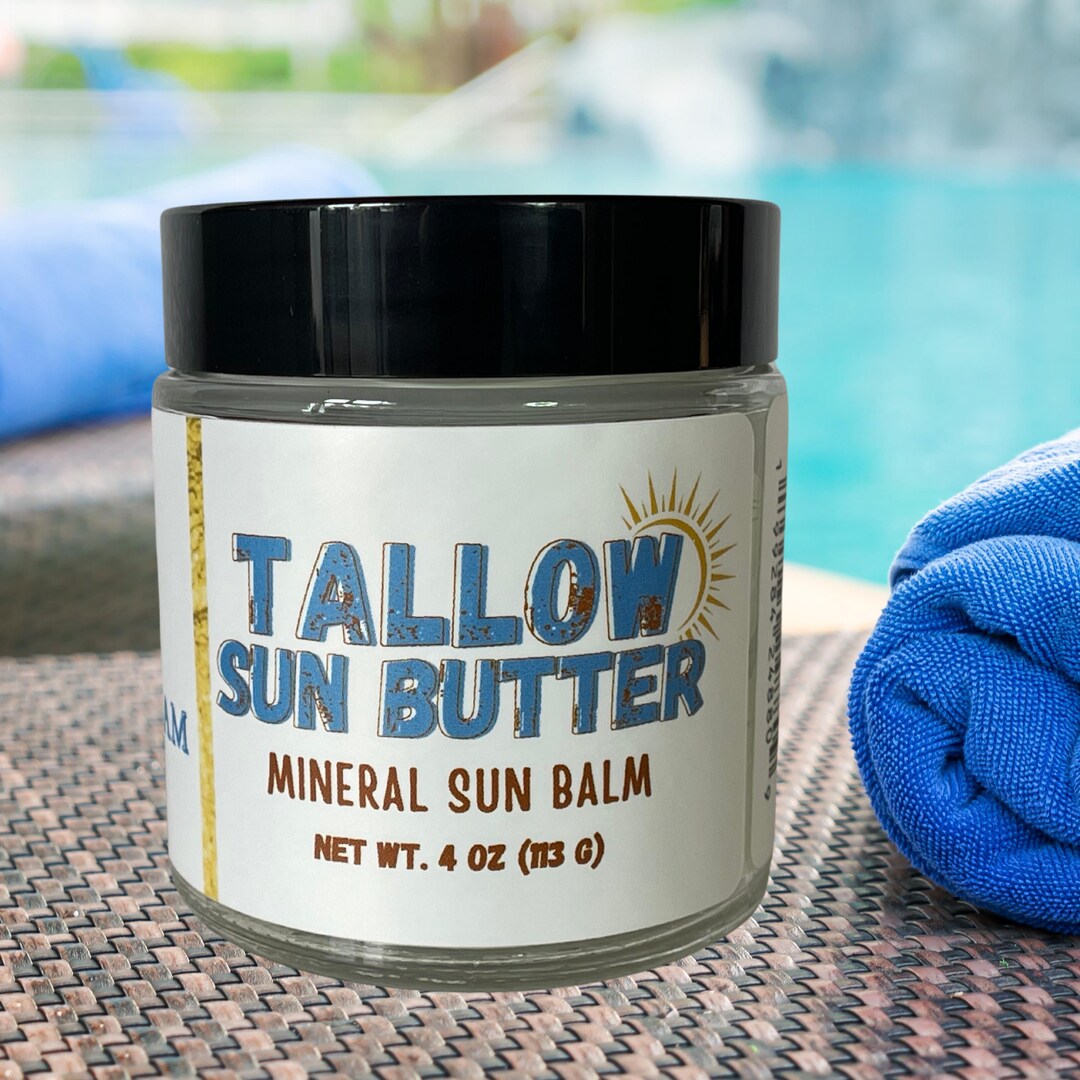 Whipped Tallow Sunscreen L Grassfed Tallow Butter | Nonnano Zinc L ...