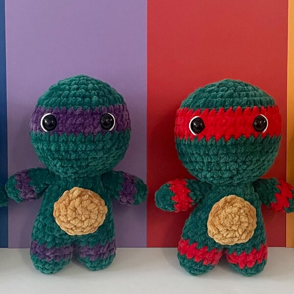 Tmnt Crochet - Etsy