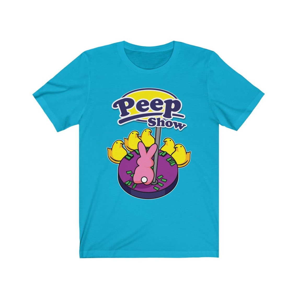 It's a Peep Show Unisex Jersey Short Sleeve Tee - Etsy
