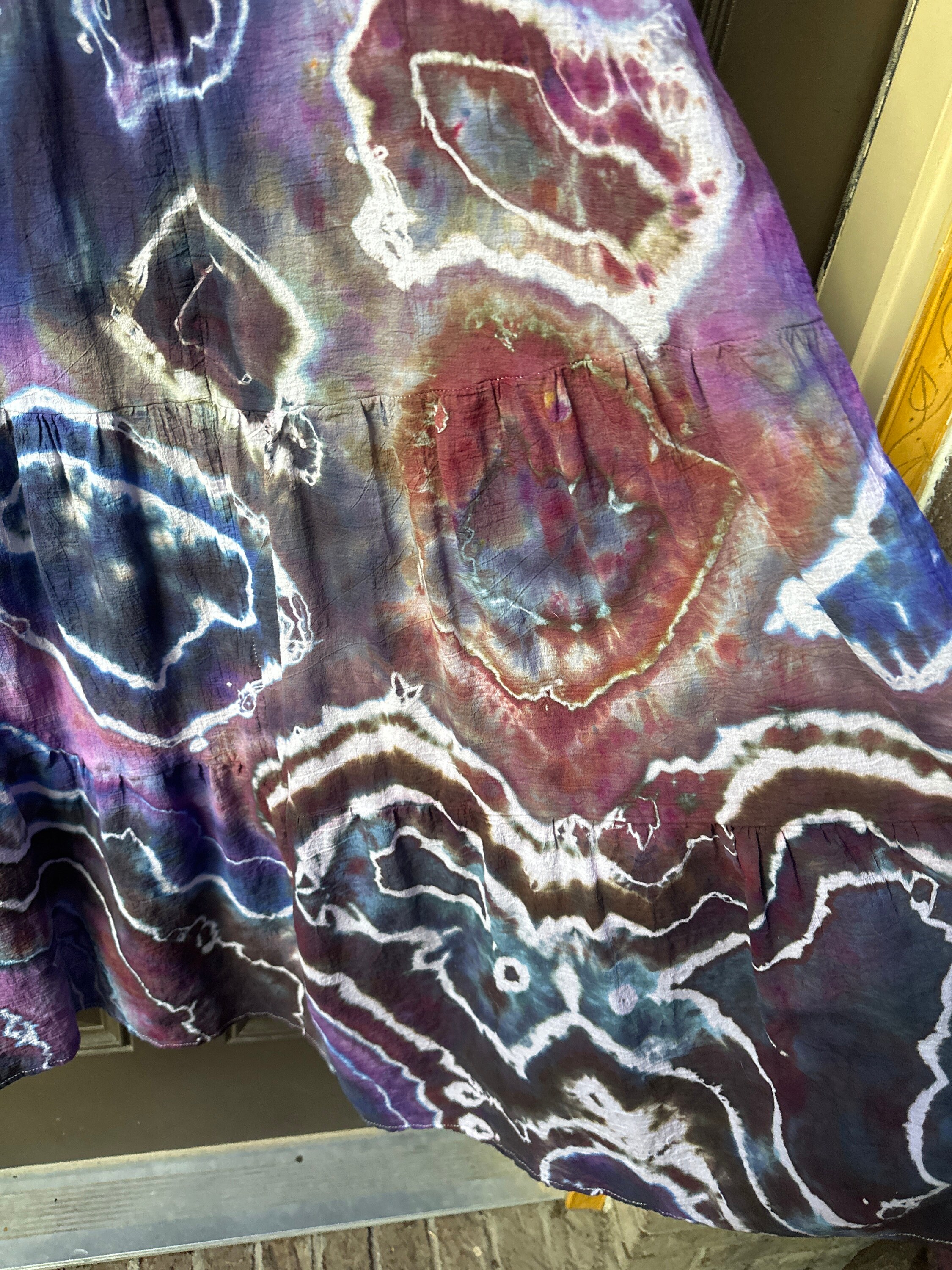 Geode Ice Dyed Dress - Etsy