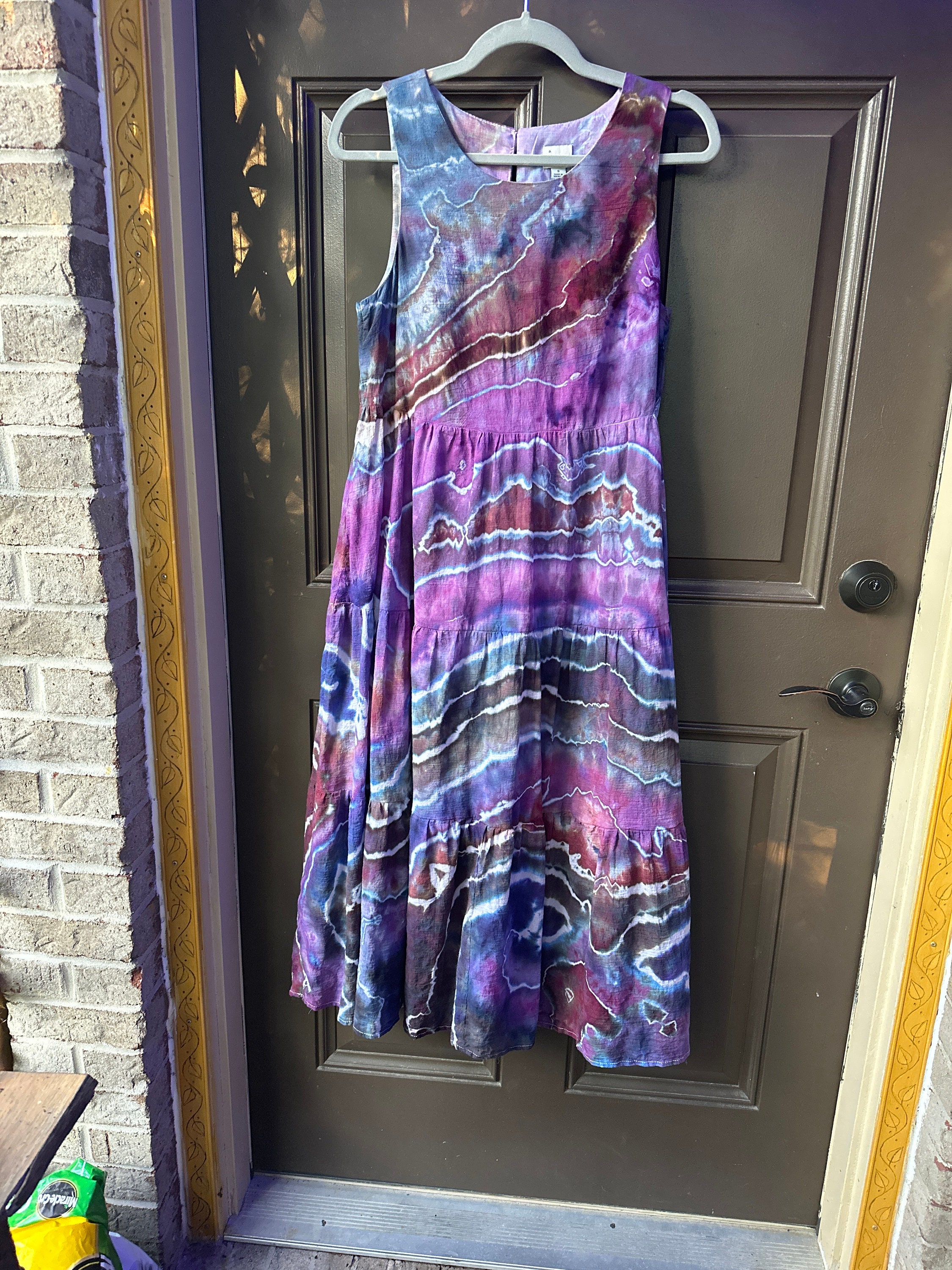 Geode Ice Dyed Dress - Etsy