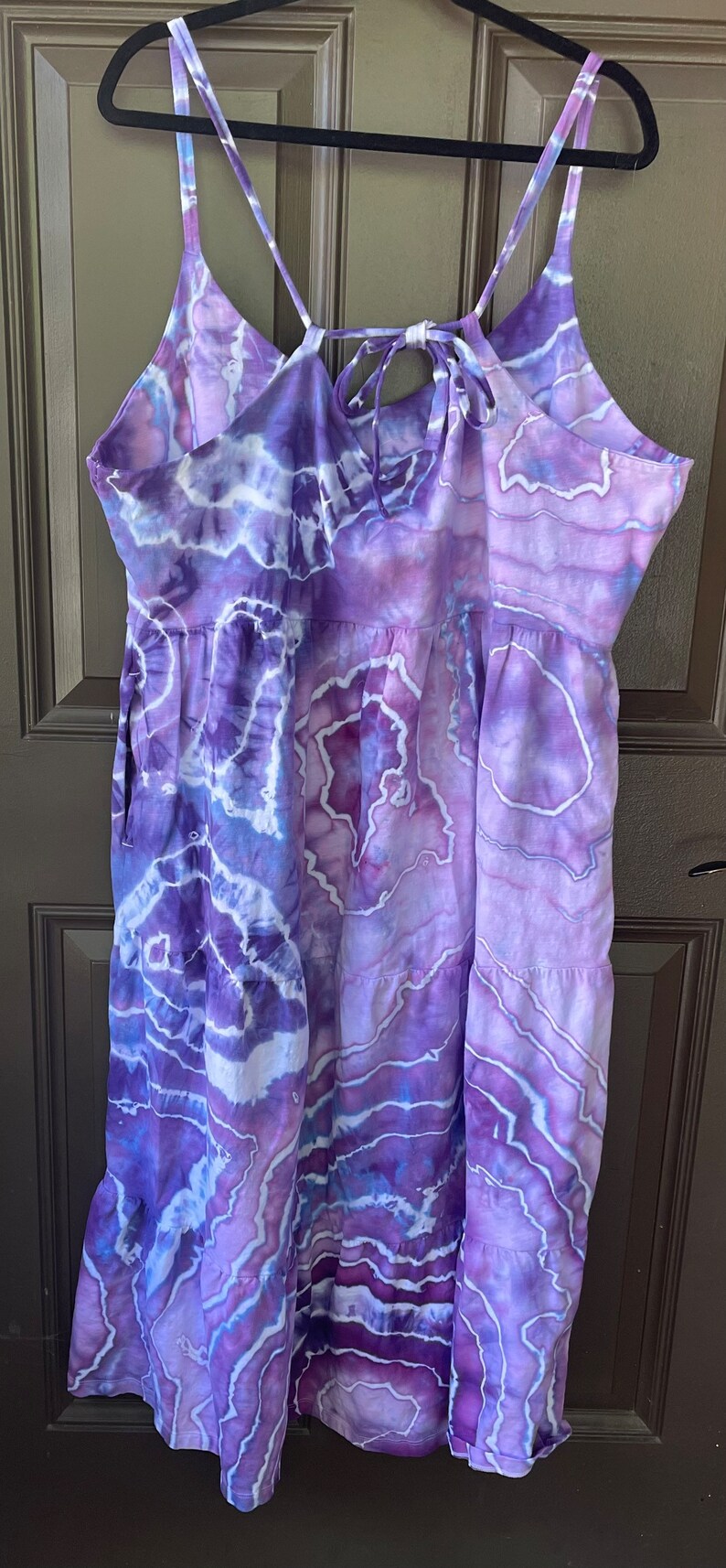 Iced Dyed Geode Dress - Etsy