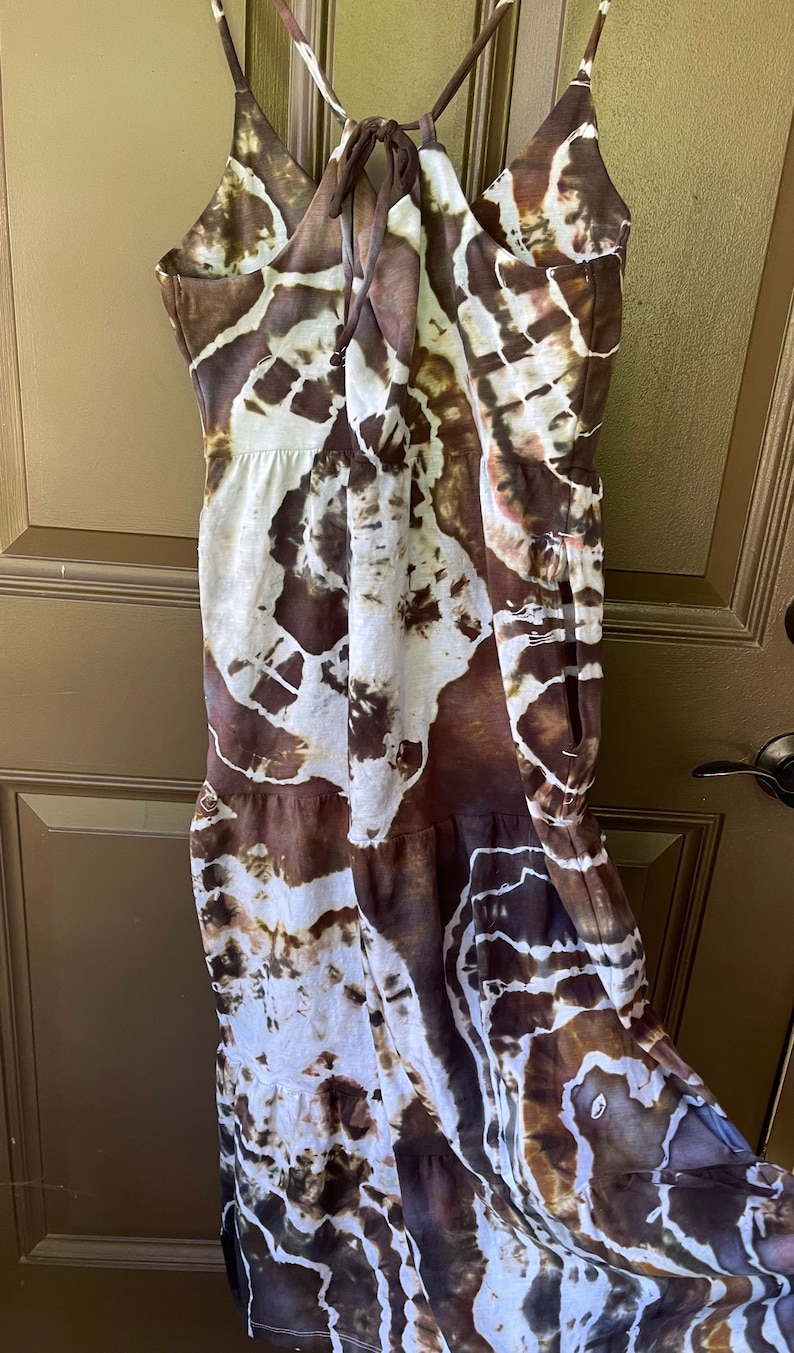 Ice Dyed Geode Dress - Etsy