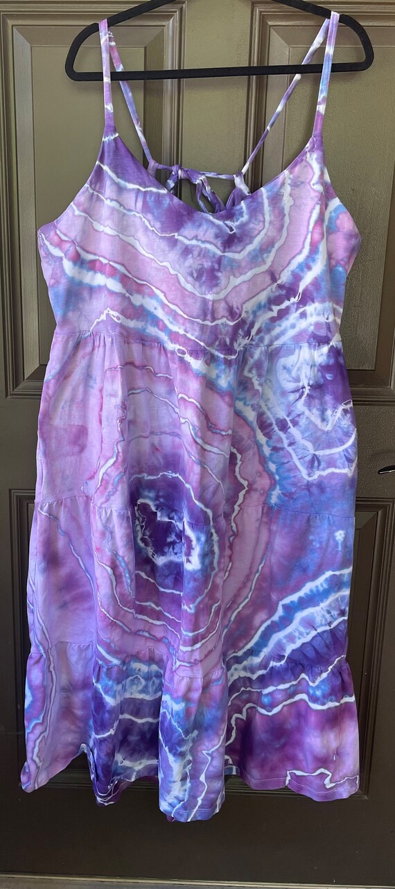 Iced Dyed Geode Dress - Etsy