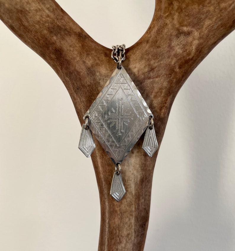 Beautiful Sami Traditional Craft Necklace, Jokkmokk Tin, 1977. - Etsy