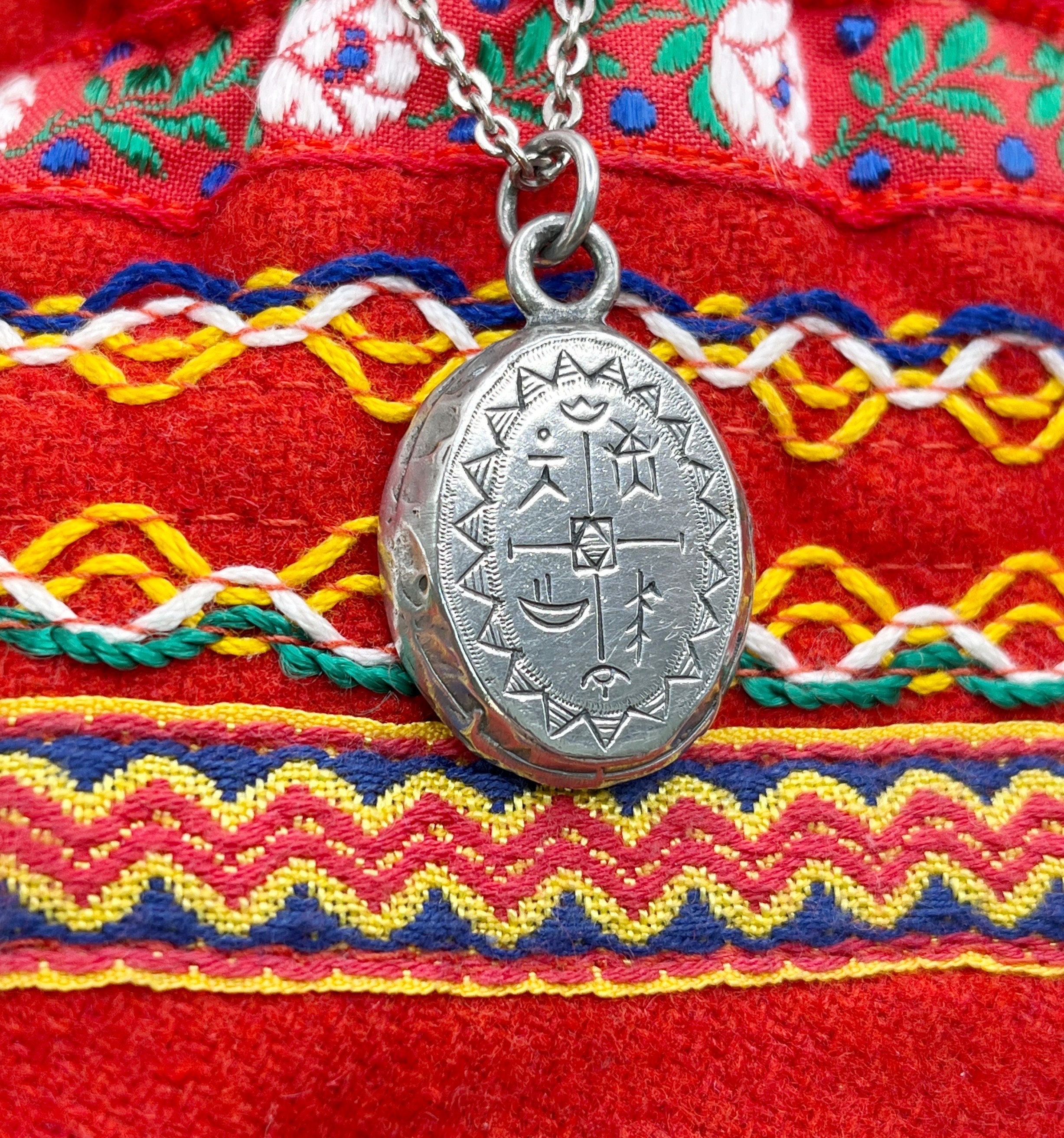 A Traditional Sami Necklace of Heritage and Beauty, 1970s - Etsy