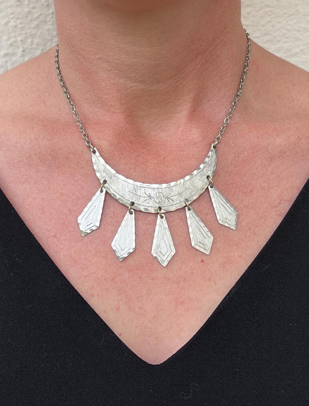 Beautiful Sami Traditional Craft Necklace, Jokkmokk 1976. - Etsy