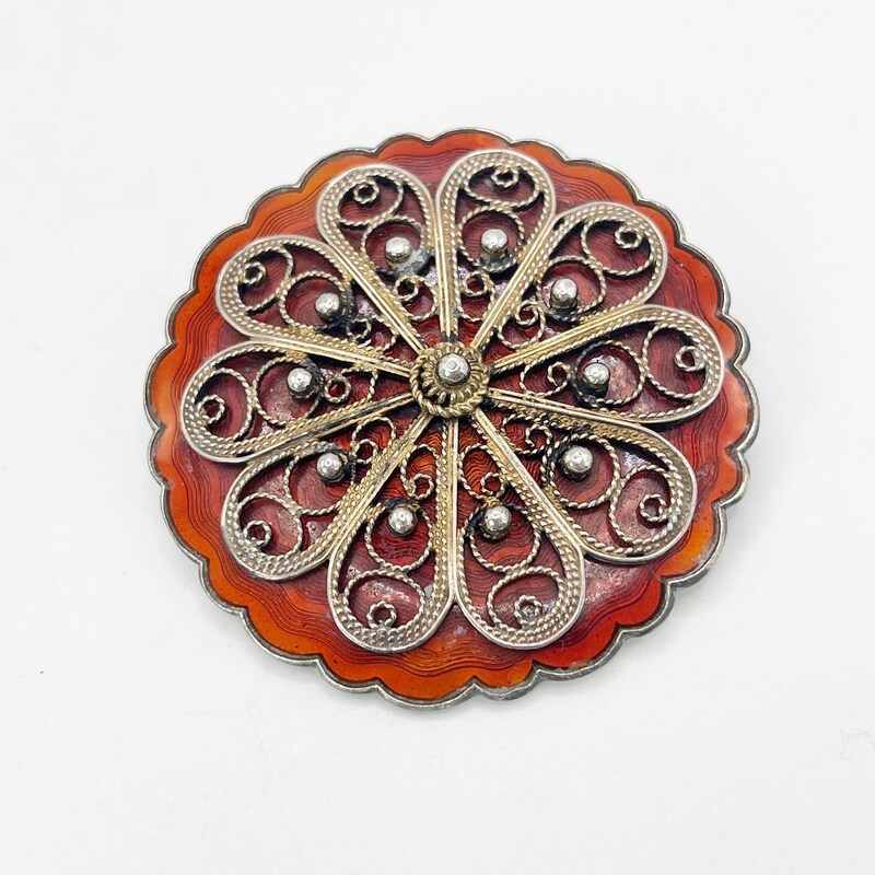 Norwegian Brooch - Etsy