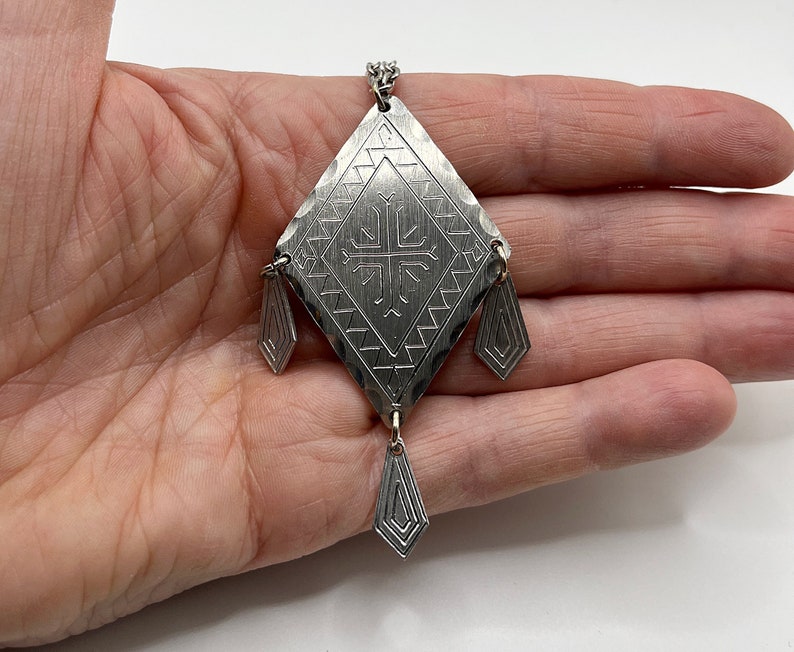 Beautiful Sami Traditional Craft Necklace, Jokkmokk Tin, 1977. - Etsy