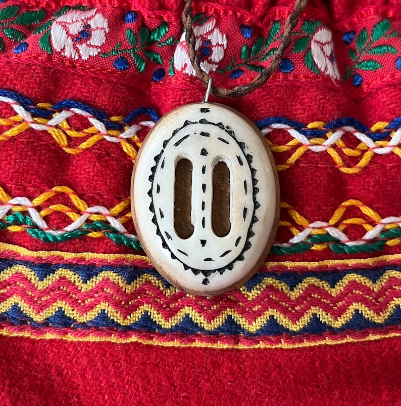 Duodji Sámi Handmade Necklace Amulet Magic Drum - Etsy