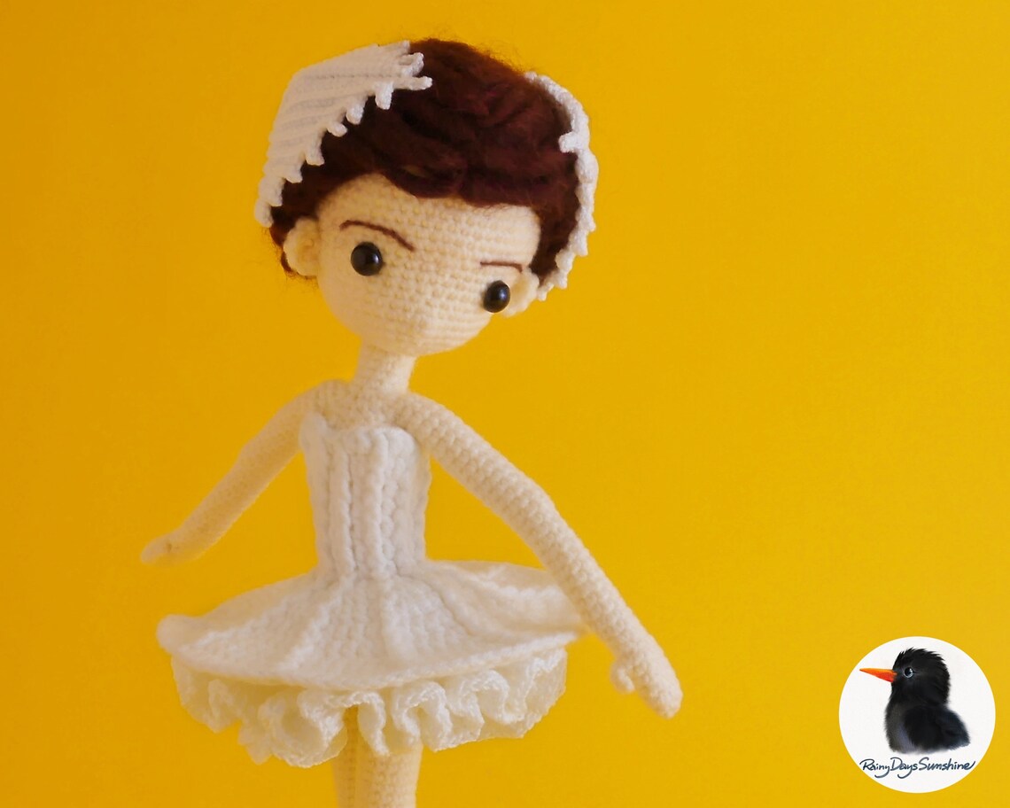 Swan Lake Ballet Layla Ballet Dancer Doll PDF Crochet / - Etsy
