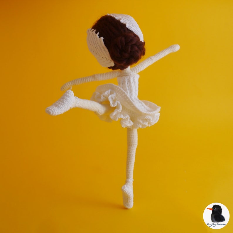 Swan Lake Ballet Layla, Ballet Dancer Doll, PDF Crochet / Amigurumi ...