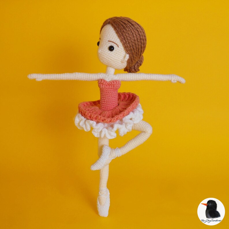 Ballet Kairi, Ballet Dancer Doll, PDF Crochet / Amigurumi Pattern - Etsy