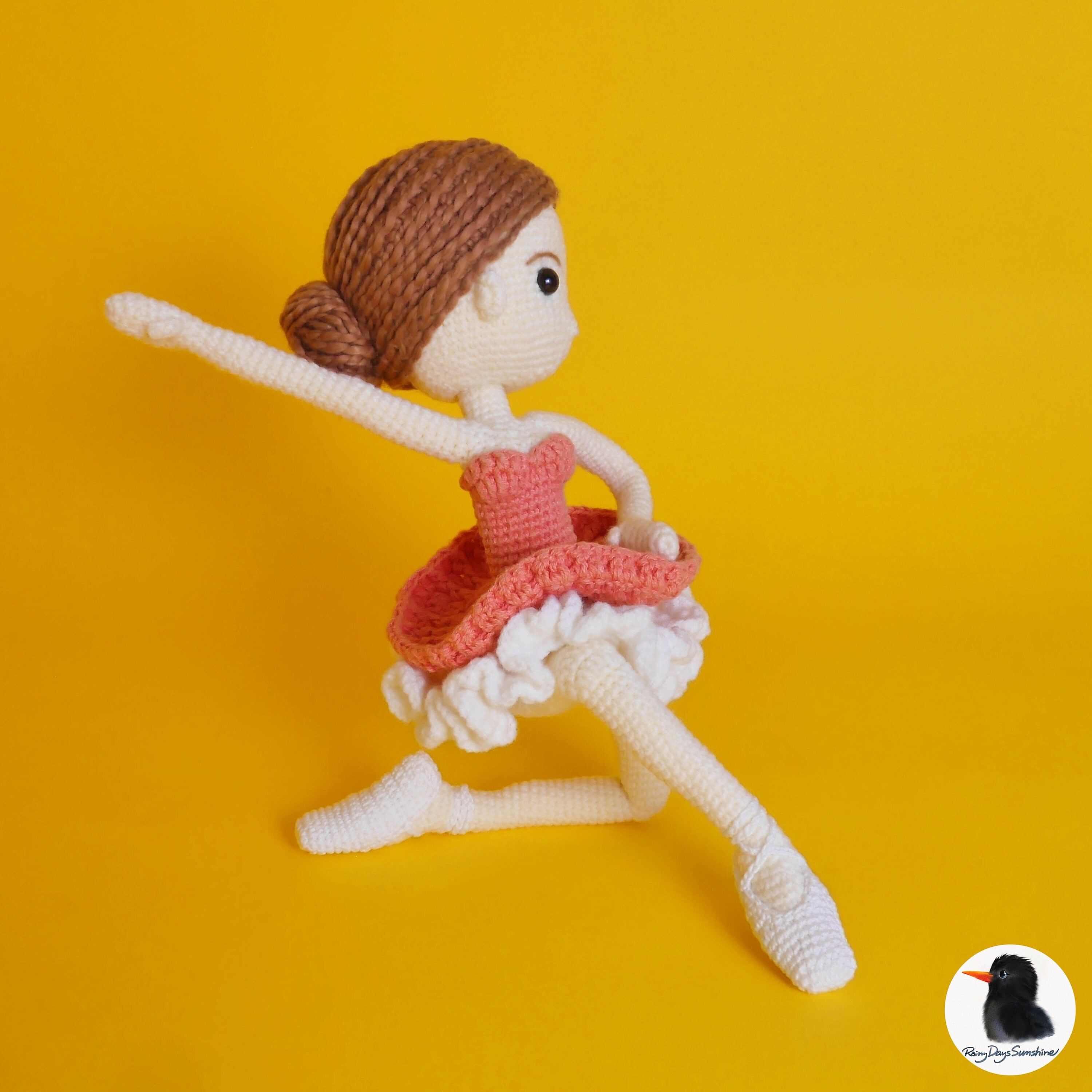 Ballet Kairi, Ballet Dancer Doll, PDF Crochet / Amigurumi Pattern - Etsy