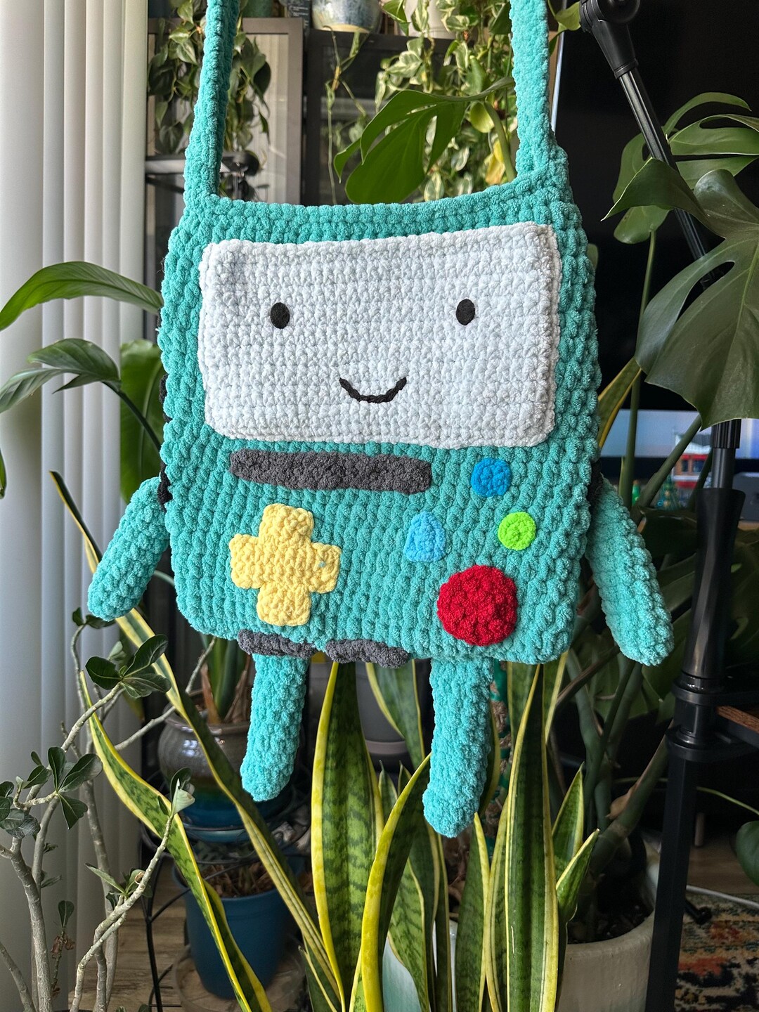 Crochet BMO Crossbody Bag - Large - Finished - Etsy