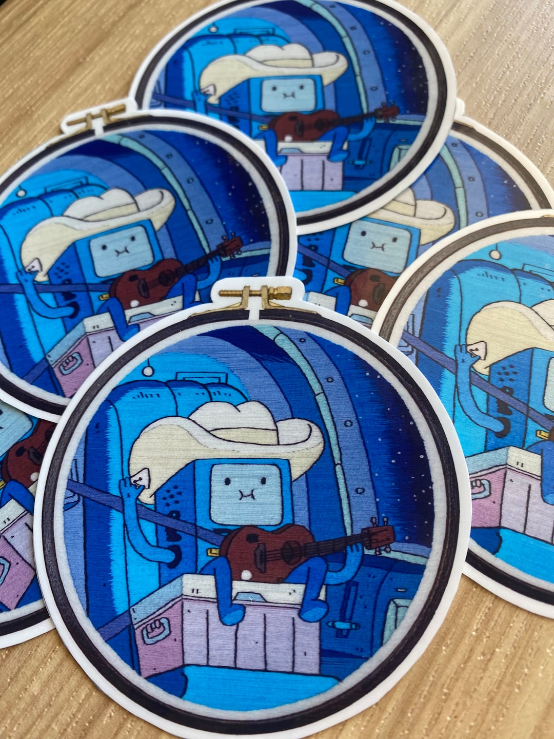 Space Cowboy BMO Sticker - Etsy