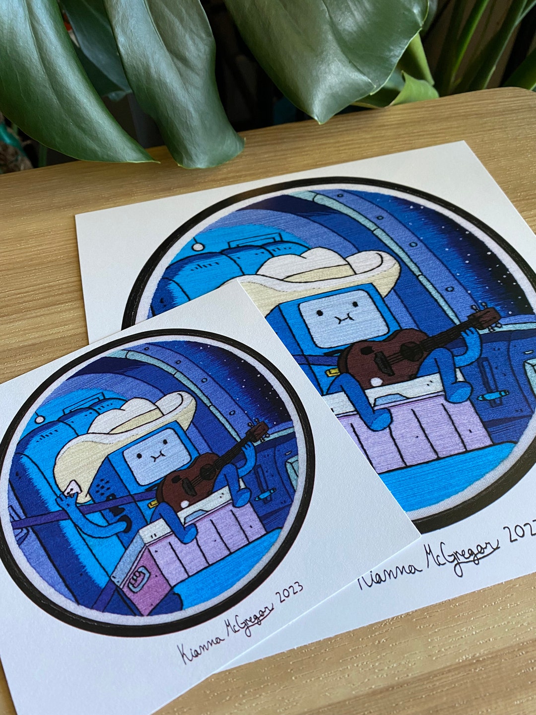 Space Cowboy BMO Print - Etsy