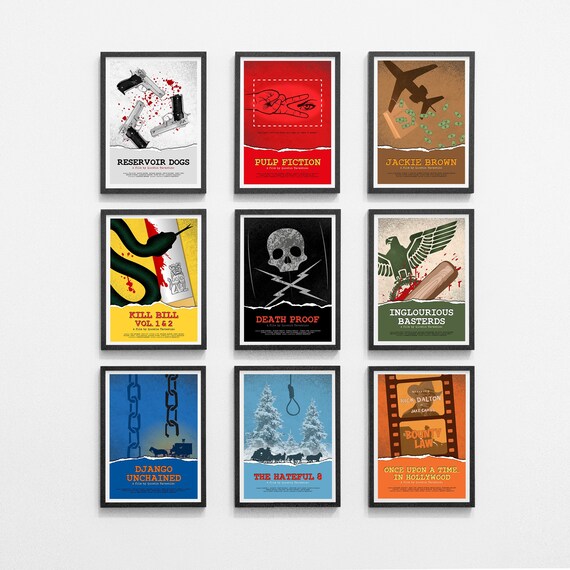 Tarantino Movie Posters