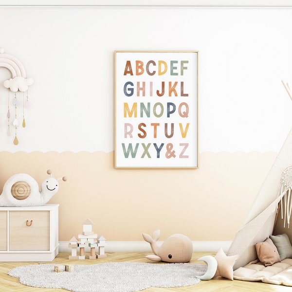 Abc Poster - Etsy
