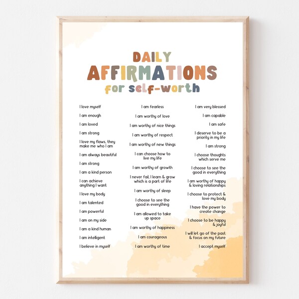 Self Esteem Art - Etsy