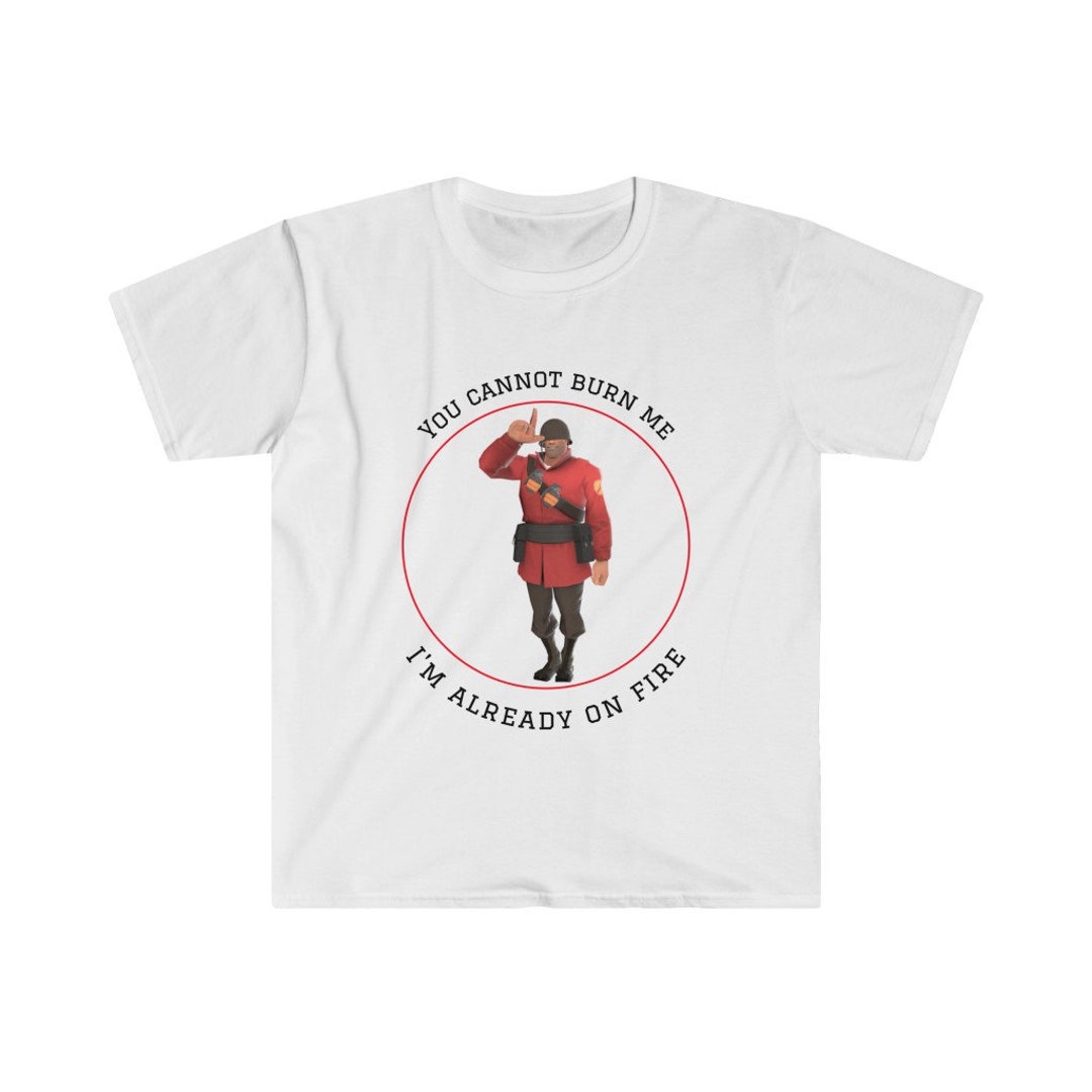 Team Fortress 2 Soldier Inspired T-shirt - Etsy