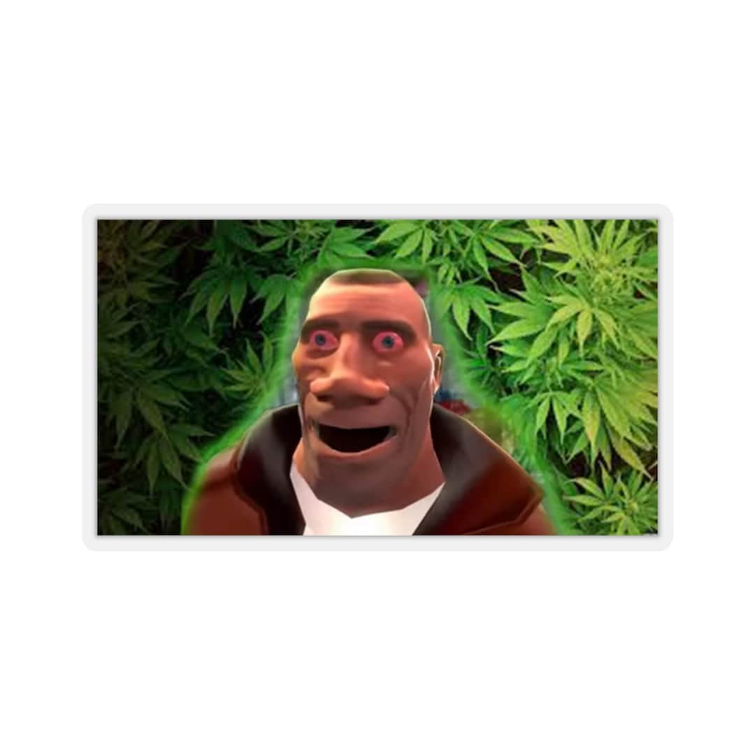 Tf2 Weed Soldier Sticker - Etsy