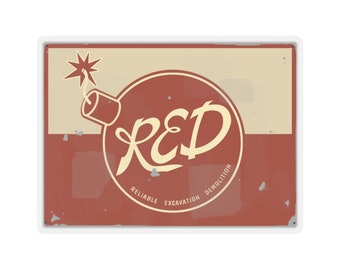 Team Fortress 2 TF2 RED Team Sticker - Etsy