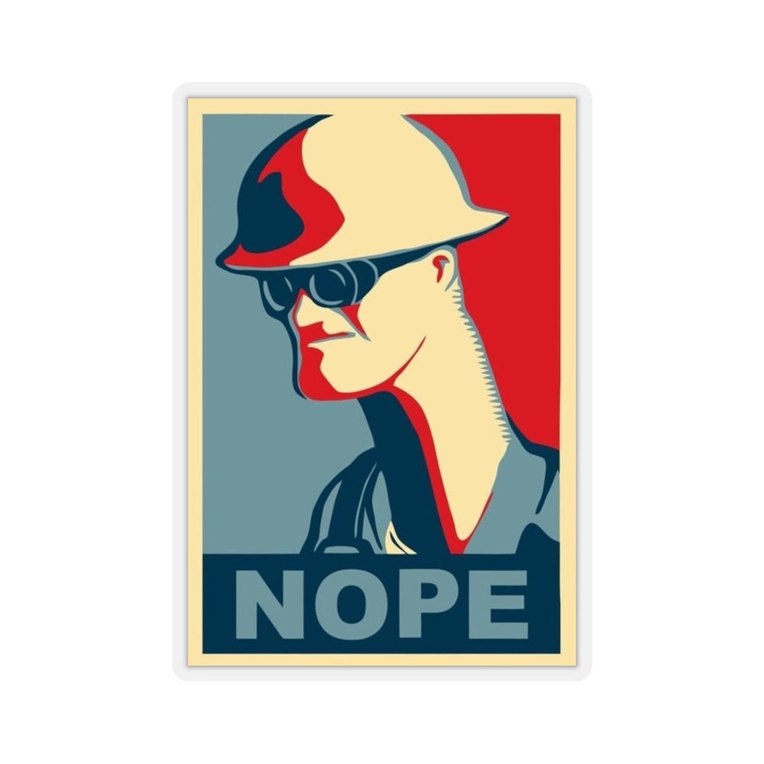 TF2 Engineer Nope Sticker - Etsy