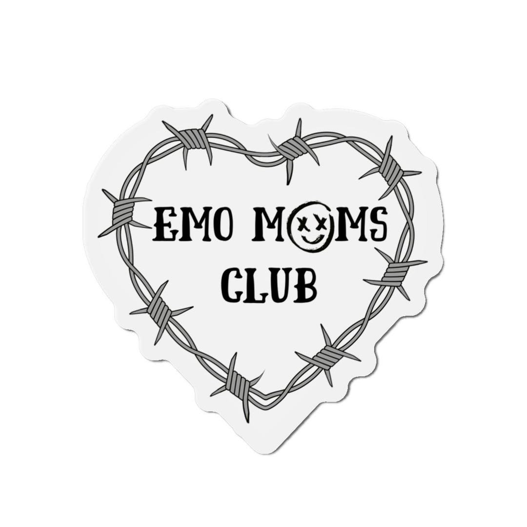Emo Moms Die-cut Magnet for Refrigerator, Elder Alternative Emo Mother ...