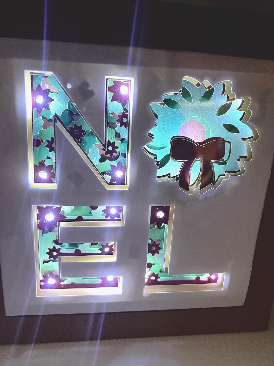 3D Light-up Shadow Box physical Item - Etsy