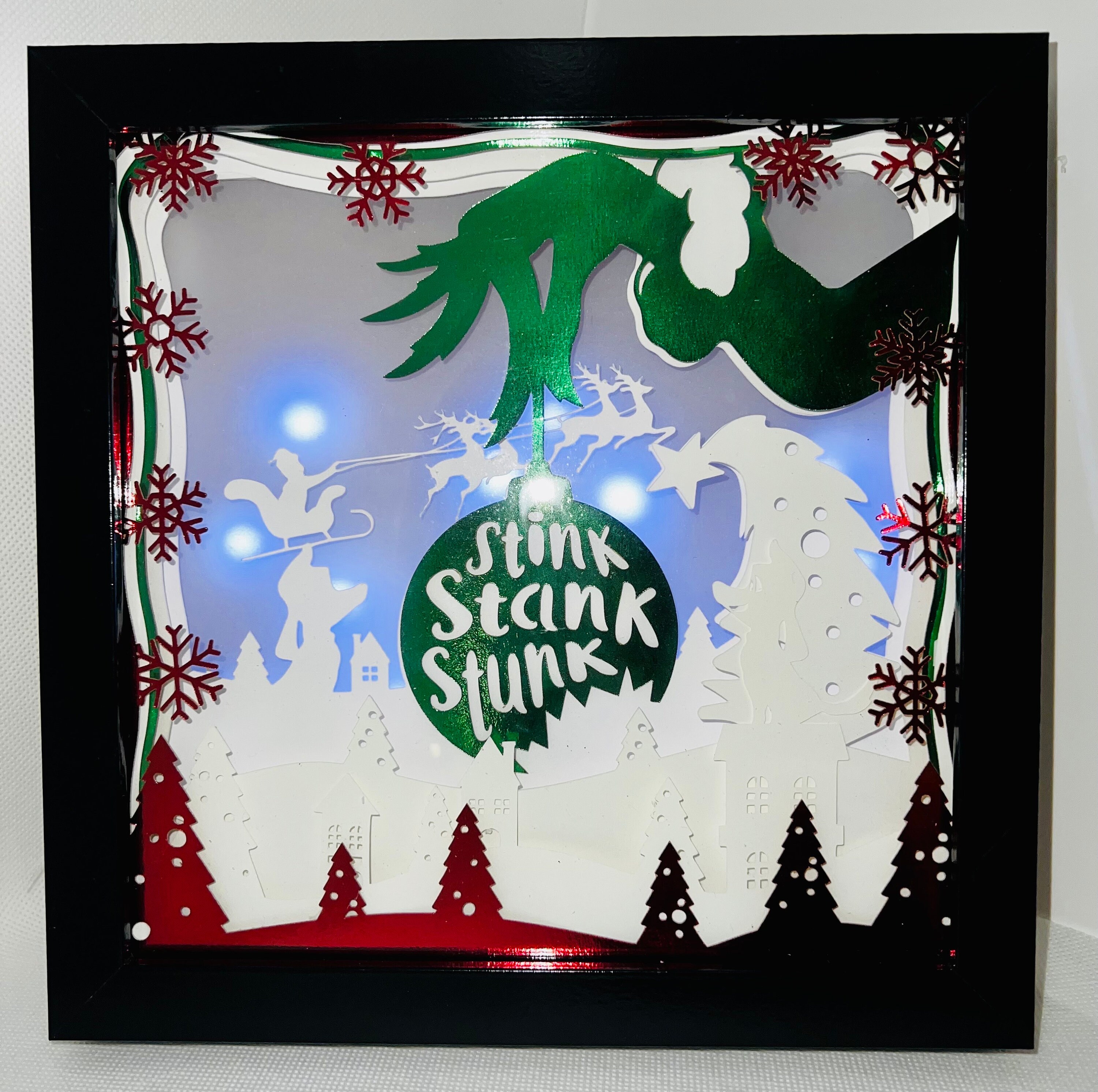 3D Light-up Shadow Box - Etsy