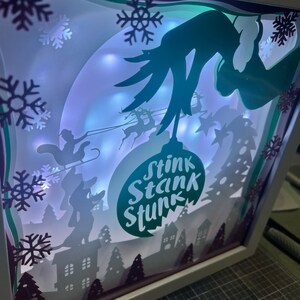 3D Light-up Shadow Box - Etsy