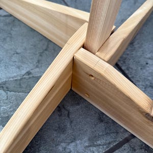 Free-standing Sturdy Solid Cedar or Pine Wood Sign Post & Stake | Yard ...
