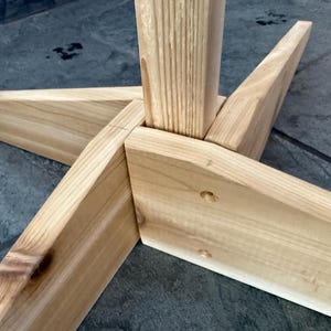 Free-standing Sturdy Solid Cedar or Pine Wood Sign Post & Stake | Yard ...