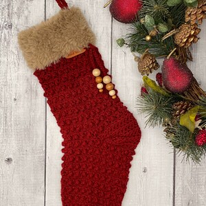 Winter Cove Christmas Stockings Crochet Pattern. Oversized Stocking ...