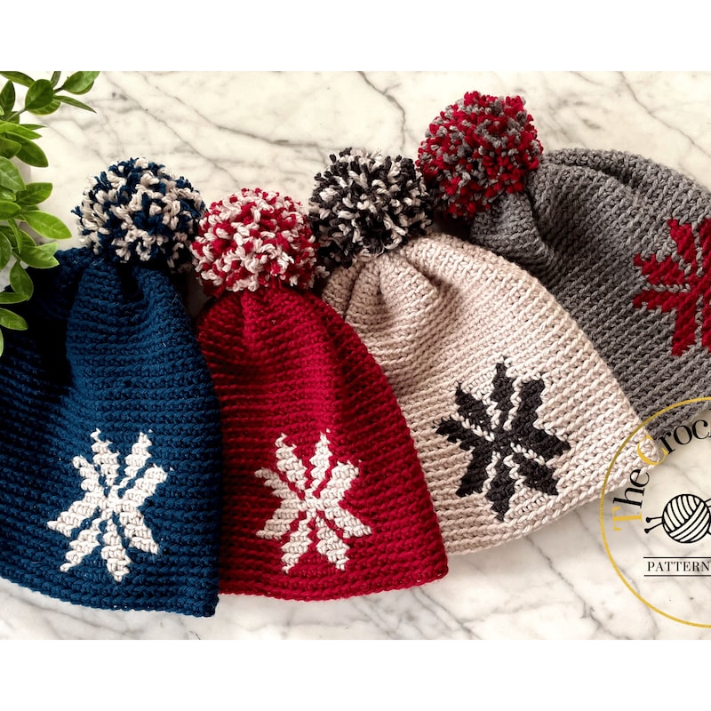 Snowflake Hat - Etsy