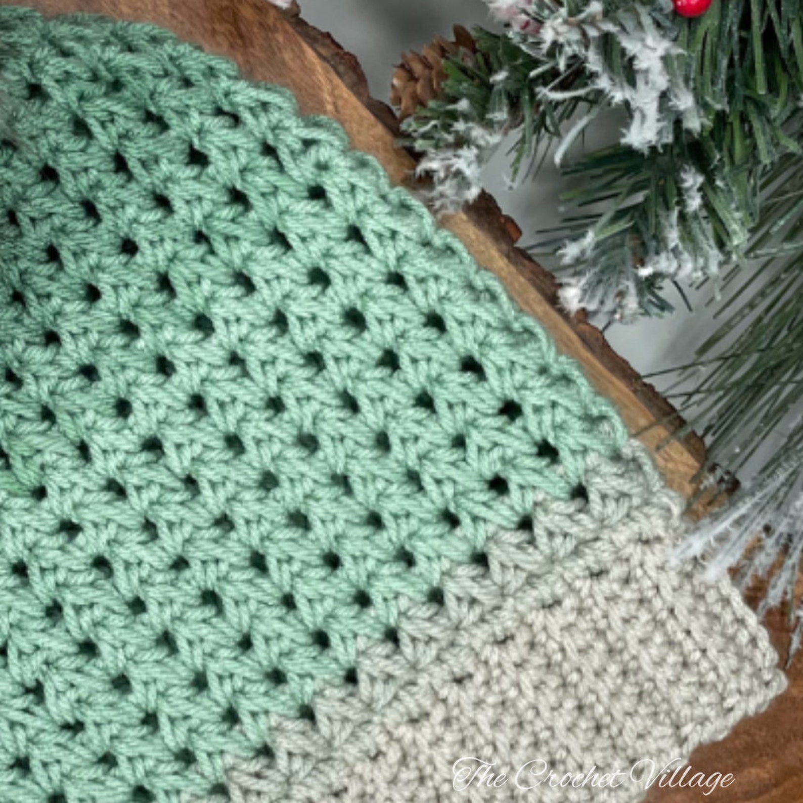 Evergreen Slouchy Hat Crochet Pattern: Winter Beanie (PDF Pattern) - Etsy