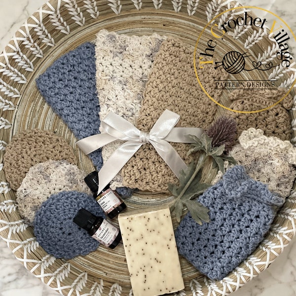 Crochet Bathroom Set - Etsy