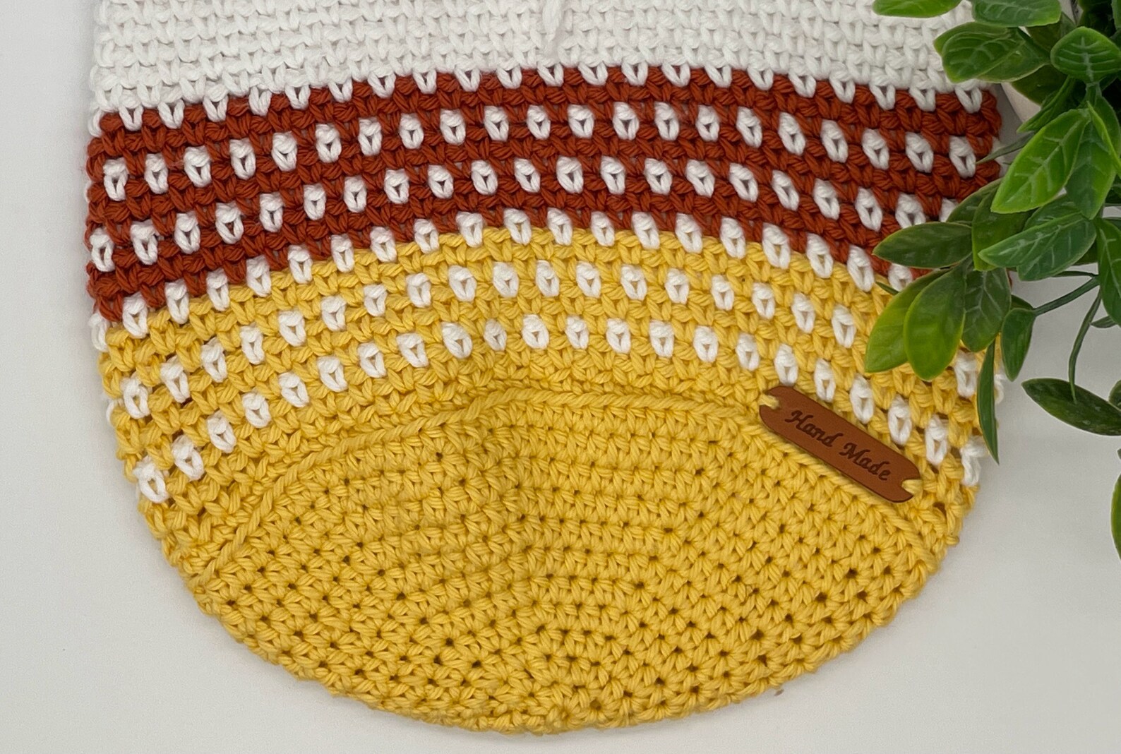 Candy Corn Bag Crochet Pattern. Drawstring Crochet Bag. - Etsy