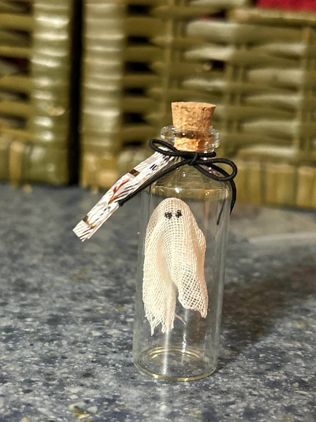 Tiny Ghost in a Bottle - Etsy