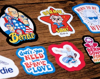 Birdie Sanders Sticker / Vinyl / Laptop Sticker / Small Bumper Sticker ...